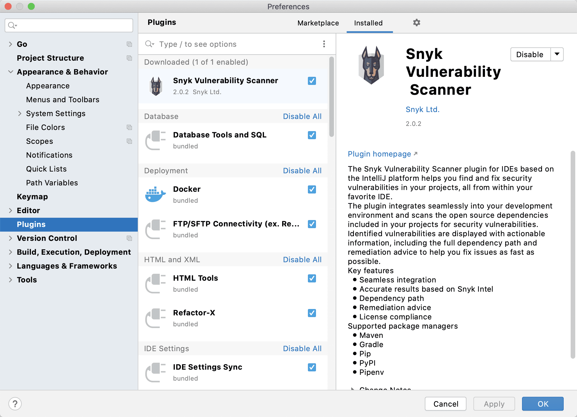 Go security: announcing enhanced security for Go applications | Snyk
