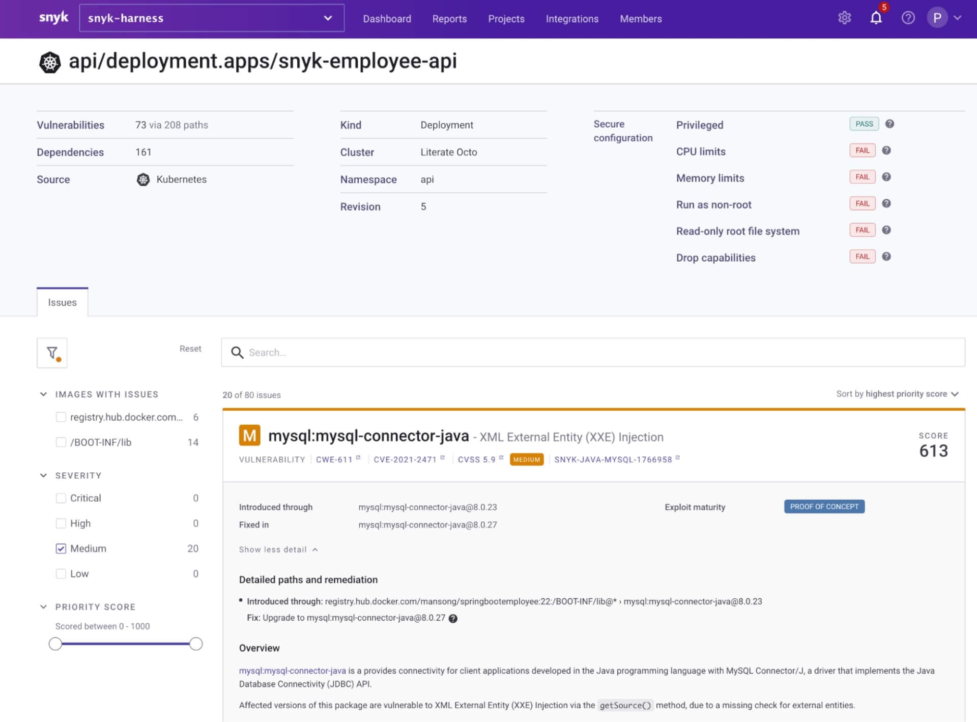 Find and fix vulnerabilities in your CI/CD pipeline with Snyk and Harness | Snyk