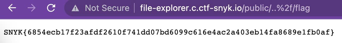 Fetch the Flag CTF 2022 writeup: File Explorer | Snyk