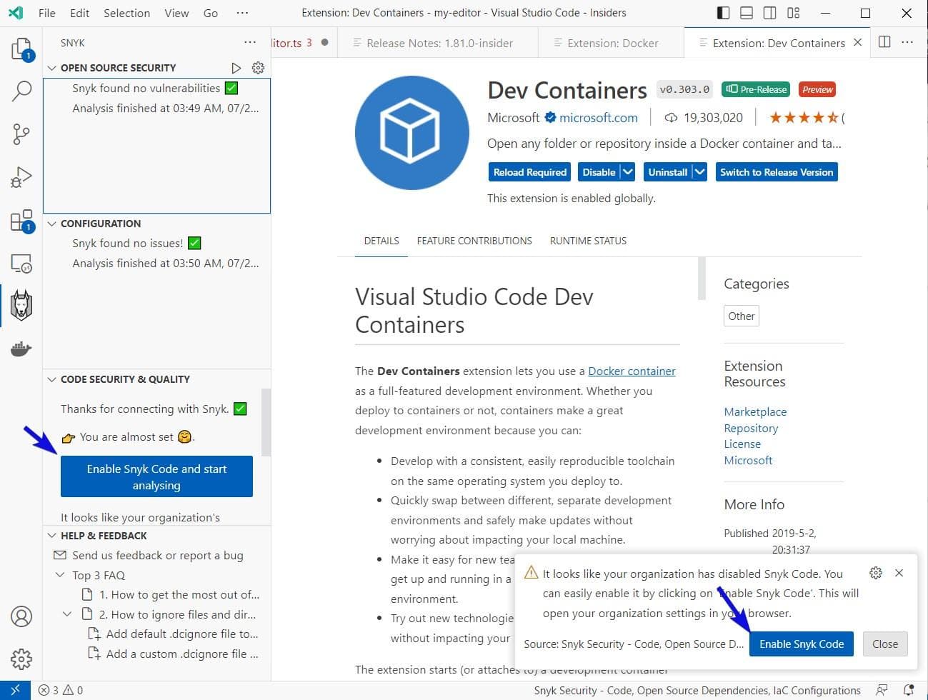 Modern VS Code extension development tutorial: Building a secure extension | Snyk