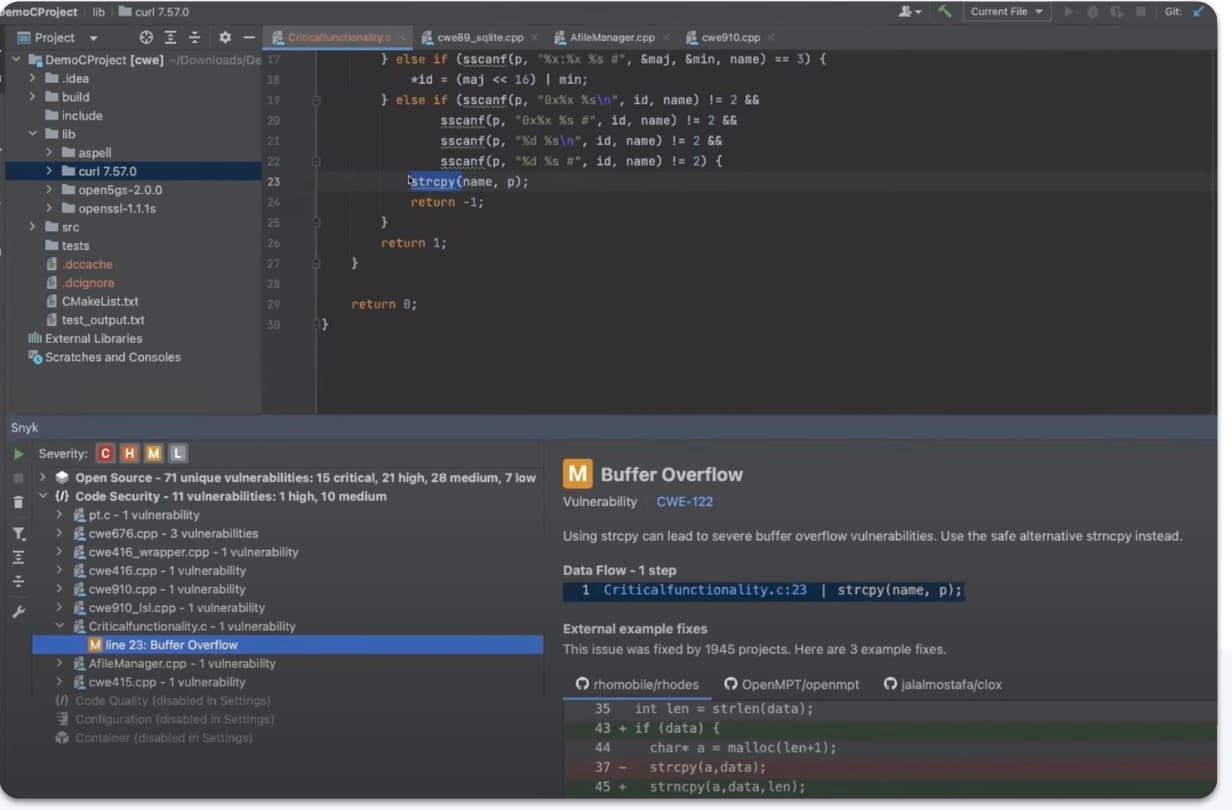 Accelerate C/ C++ security with Snyk | Snyk