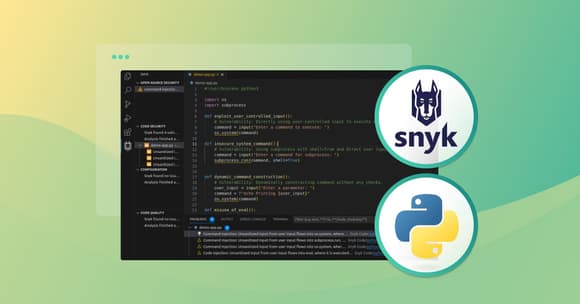 Command injection in Python: examples and prevention | Snyk