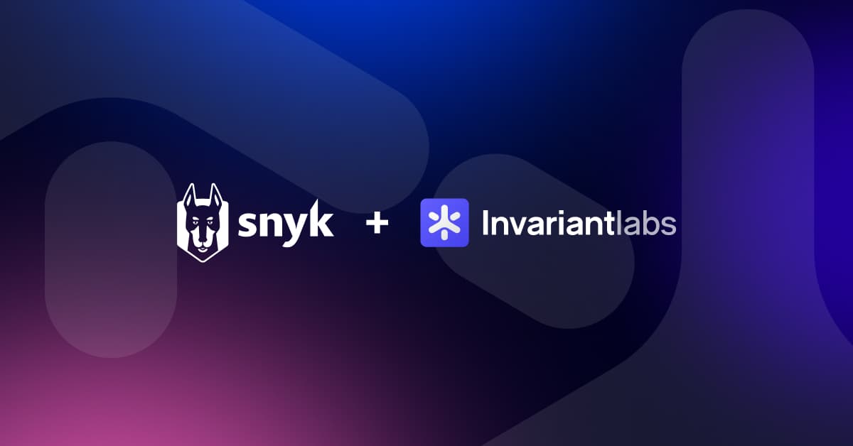 Snyk Acquires Invariant Labs to Accelerate Agentic AI Security Innovation | Snyk