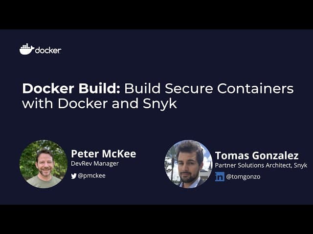 Snyk And Docker Snyk