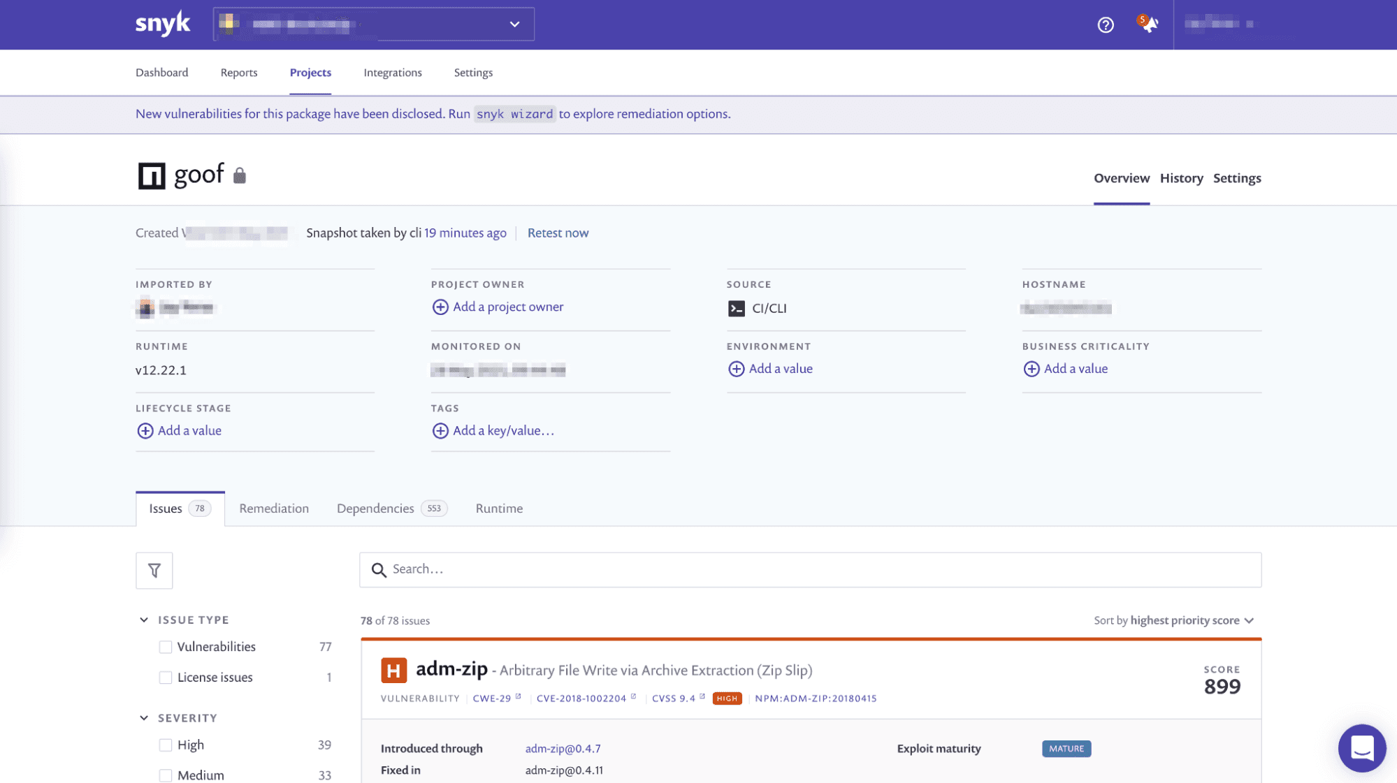 Automate Vulnerability Scanning In Aws Codepipeline With Snyk Snyk