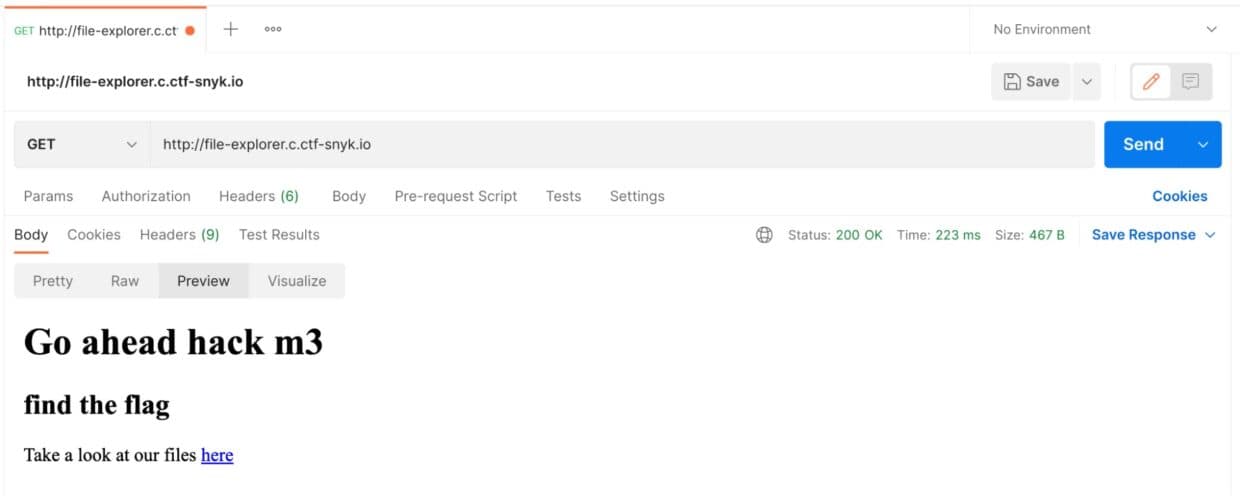 Fetch The Flag Ctf 2022 Writeup File Explorer Snyk