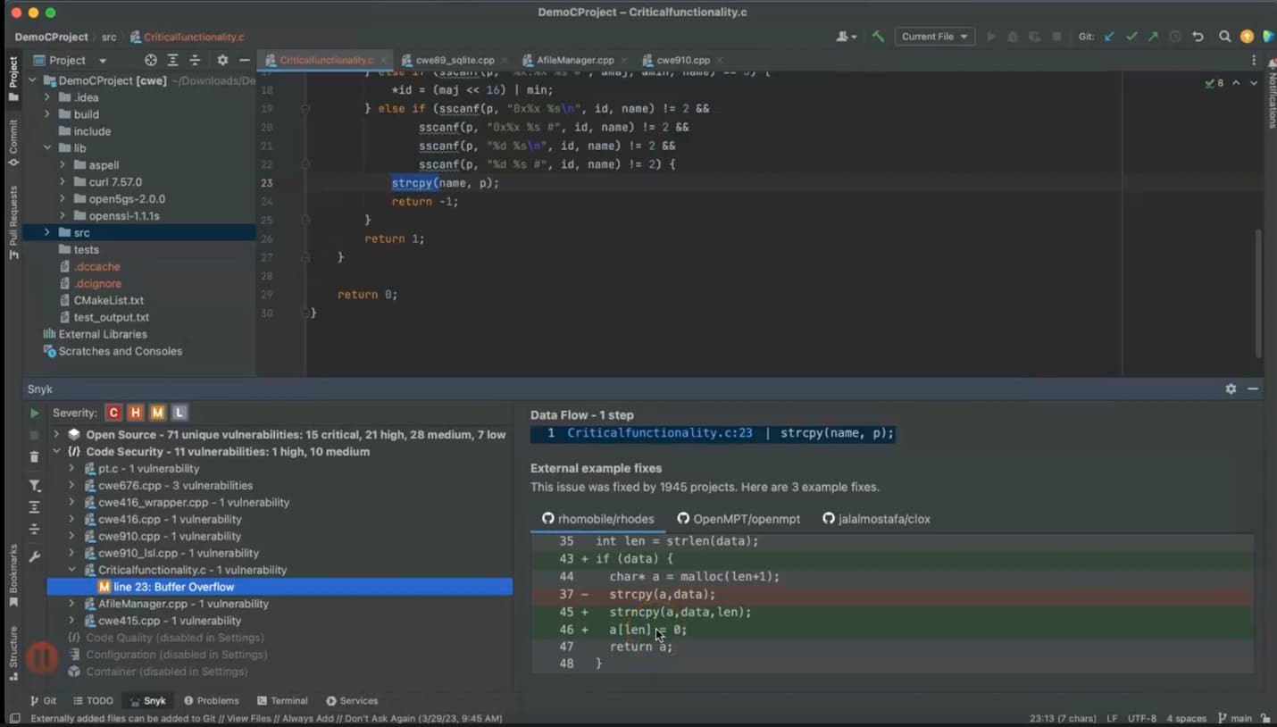 Snyk Brings Developer First Appsec Approach To C C Snyk